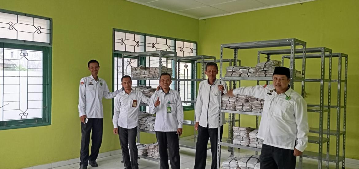 Moment Arsip pertama tiba di Gedung Record Center Kemenag Bantul | Kemenag Bantul